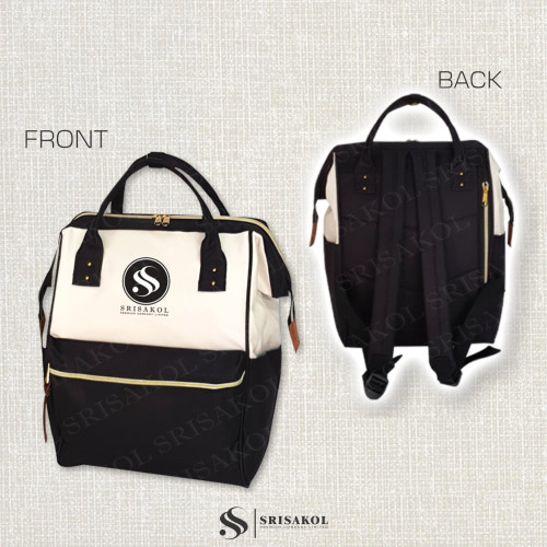 เป้มีโครงที่ปากกระเป๋า ผ้า 600D รหัส A2524-3B