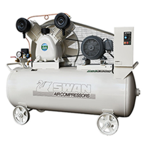 ปั๊มลมสวอนแบบไร้น้ำมัน Swan SDU-205 5HP (240 ลิตร)