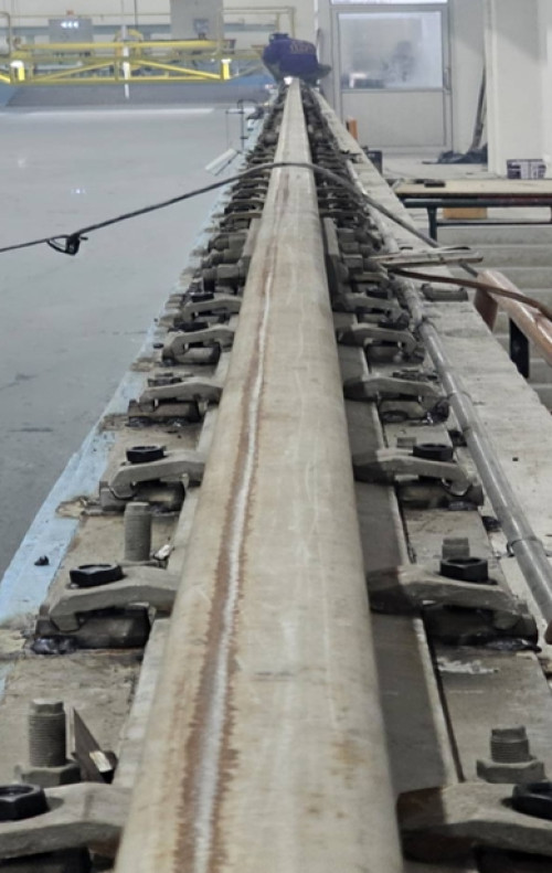 ติดตั้ง Rail Clamp,Connecting Plate,รางรถไฟ