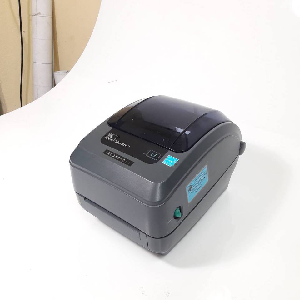 เครื่องพิมพ์บาร์โค้ด มือสอง ZEBRA รุ่น GK420t