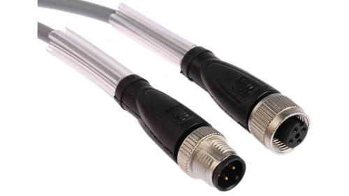 Cable connector : P+F : V1-G-2M-PUR-V1-G