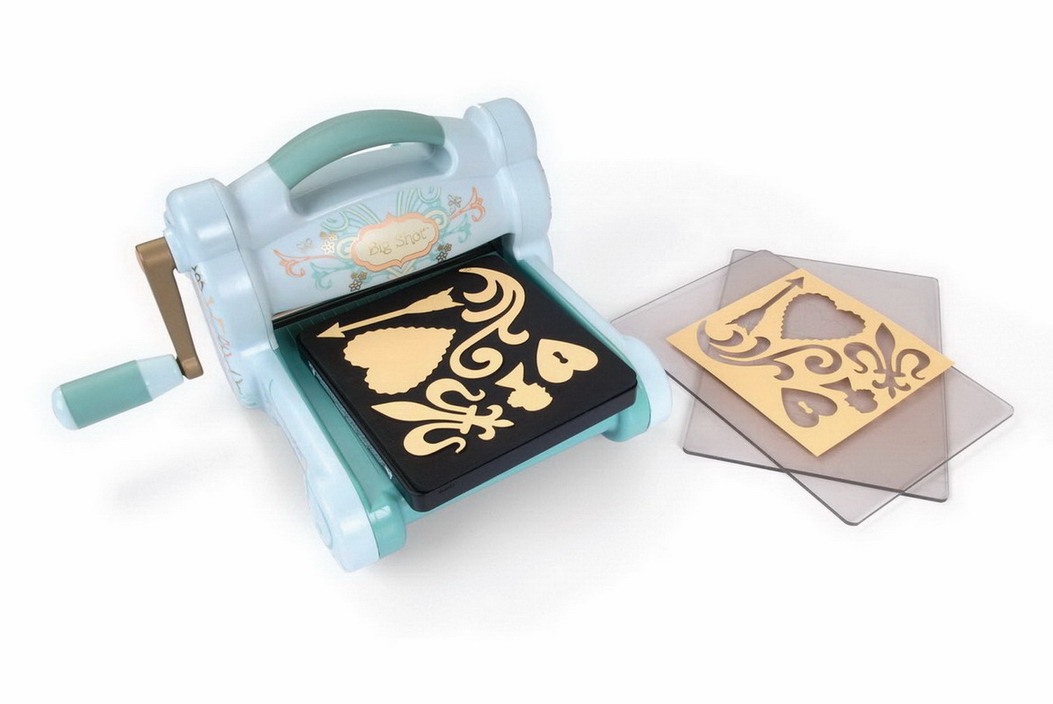 BLUE Big Shot Diecut and Embossing Machine พร้อมส่ง เครื่องตัดและทำลาย ...