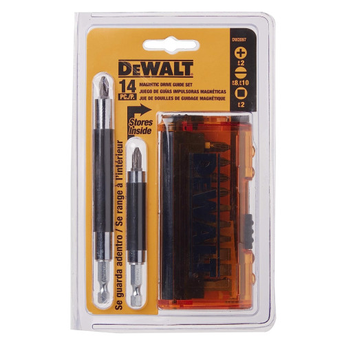 DEWALT : DWTDW2097CS* ชุดไขควง Screwdriver Bit Set Magnetic Drive Guide ...