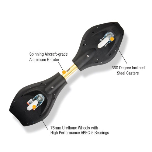 RAZOR : RZO15055002* คลาสเตอร์บอร์ด RipStik Caster Board - Silver