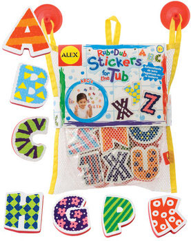 ALX 631W : ALEX Bath Stickers for the Tub - My ABC\'S