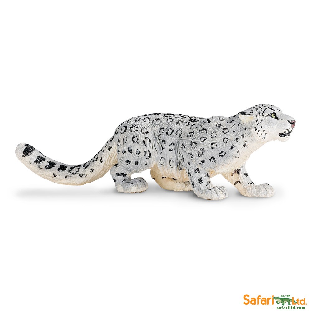 Safari Ltd. : SFR237529* โมเดลสัตว์ Snow Leopard