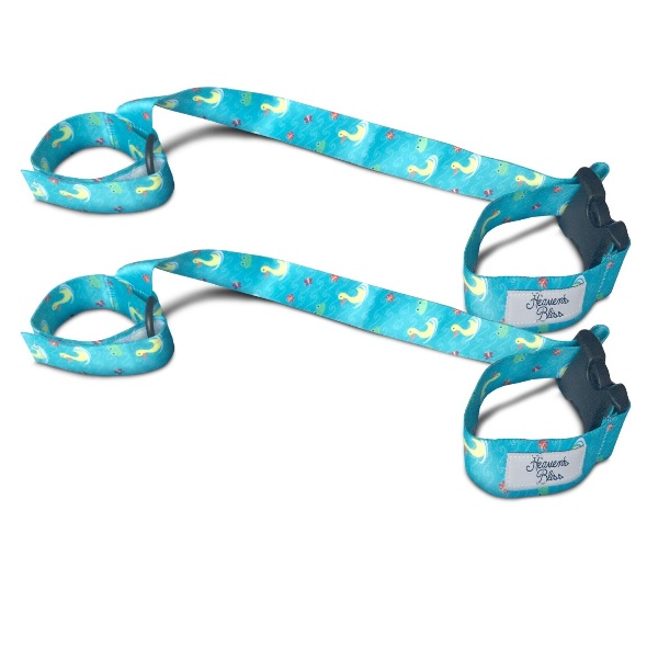 Heaven\'s Bliss : HVBSS-01-BLU* สายคล้องขวดน้ำ Sippy Cup Holder Stop ...