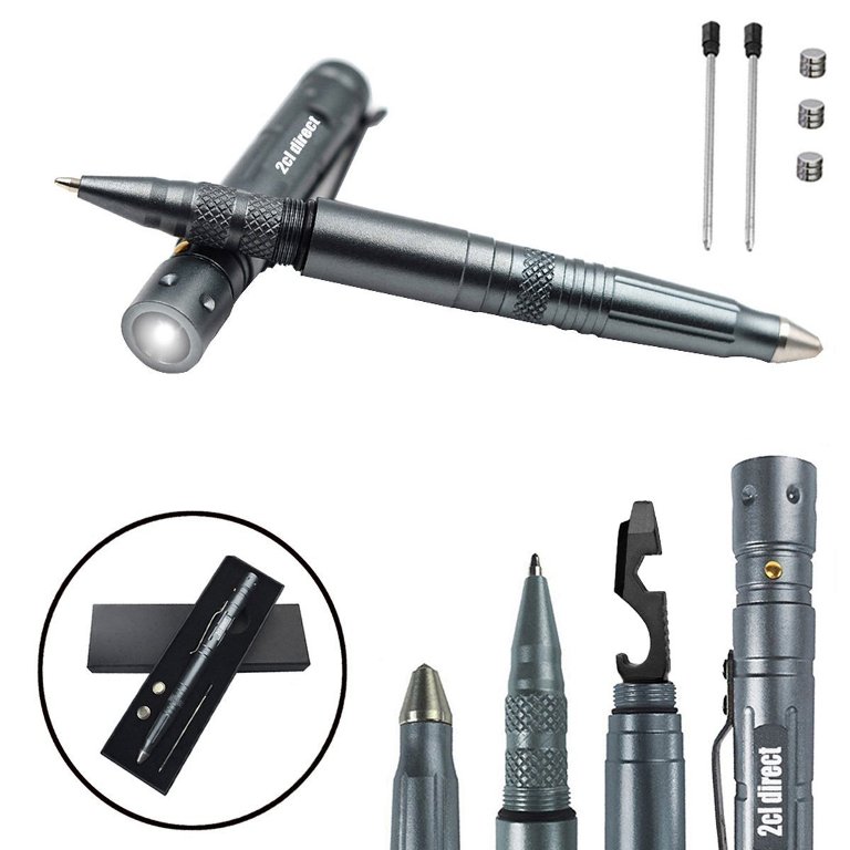 2cl direct : ปากกาอเนกประสงค์ 2CLAMZ001* Tactical Pen Self Defense Tool