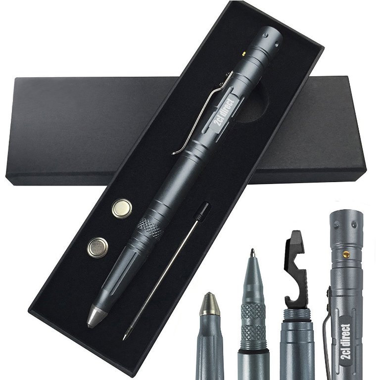 2cl direct : ปากกาอเนกประสงค์ 2CLAMZ001* Tactical Pen Self Defense Tool