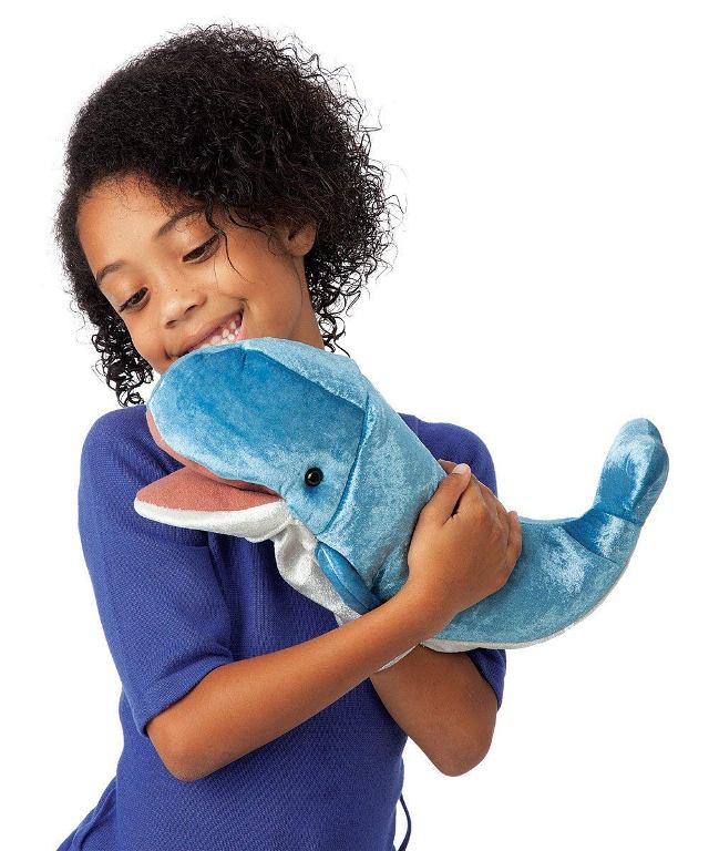 Folkmanis : FMN3040* ตุ๊กตามือ Whale Hand Puppet