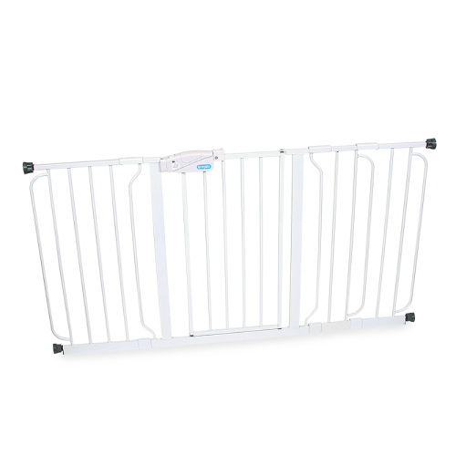 Regalo : RGL1185* ประตูกั้น Easy Open Extra Wide Metal Gate (White)