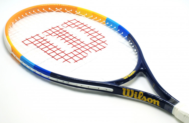Wilson : WLSWR08201U* ไม้เทนนิสสำหรับเด็ก Profile Tennis Racket 25, 3 7 ...