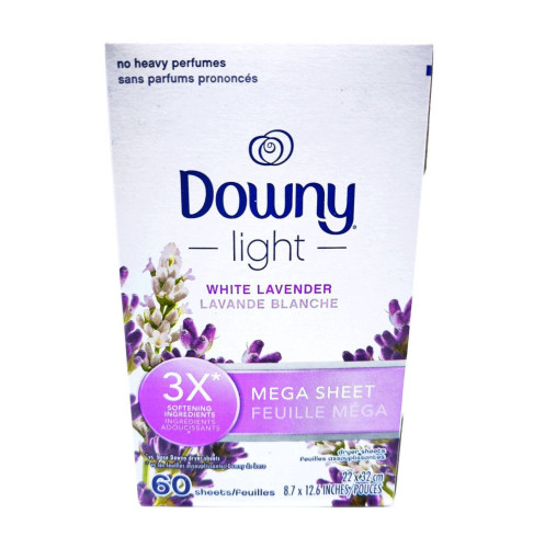 Downy : DWNMS-WLV-60* แผ่นอบผ้า แผ่นหอมปรับผ้านุ่ม Light Fabric ...