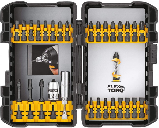 DEWALT : DWTDWA2FTS100* ชุดดอกสว่านและไขควง Screwdriver Bit Set, 100pcs.