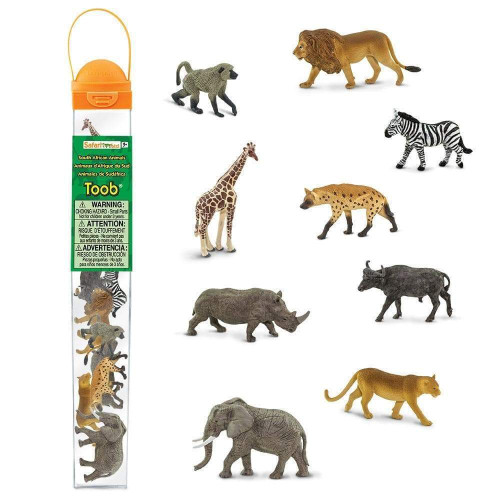 Safari Ltd. : SFR100409 โมเดลสัตว์ South African Animals