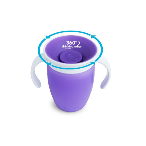 Munchkin : MNK44141 ถ้วยหัดดื่ม 7oz Miracle 360 Trainer Cup - 1pk