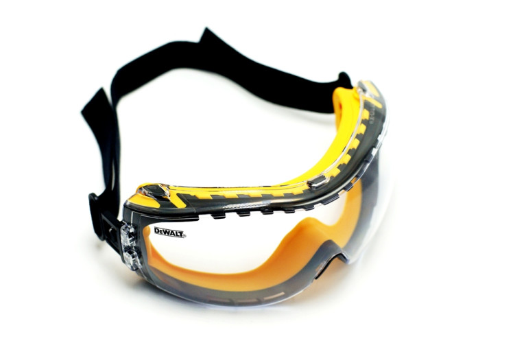 DEWALT : DWTDPG82-11C* แว่นตานิรภัย Anti-Fog Dual Mold Safety Goggle