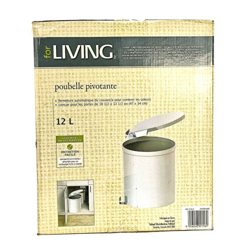 EBCO : ECOAMZ001* ถังขยะทรงกลม Plastic Waste Bin