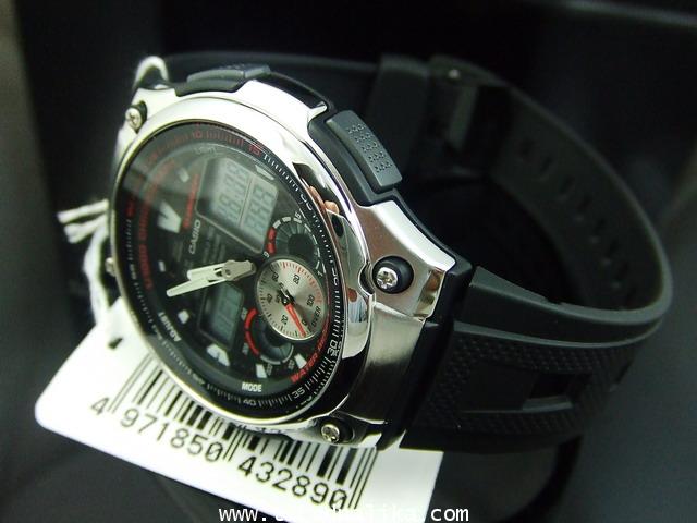 นาฬิกา CASIO 2 ระบบ AQ-190W-1AVDF worldtime new