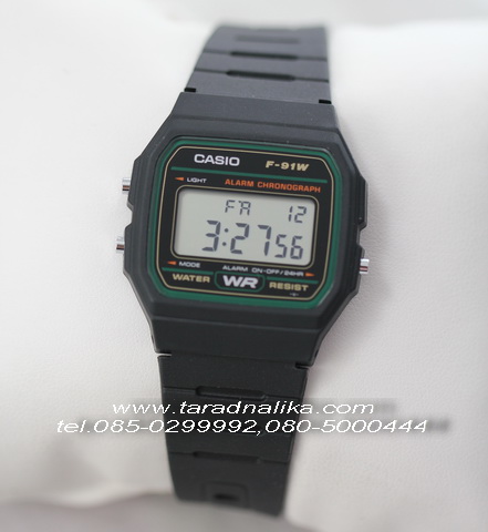 นาฬิกา CASIO digital F-91W-3DG