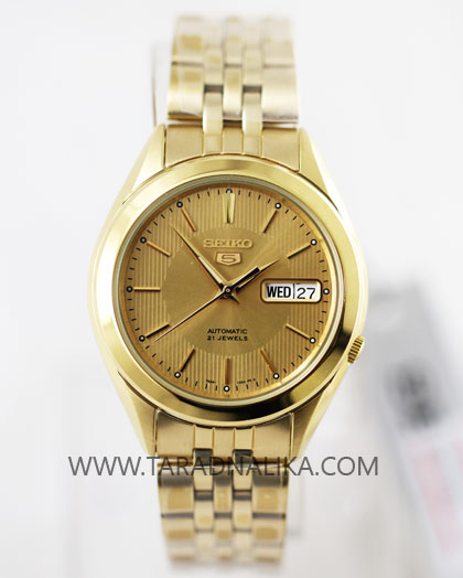 นาฬิกา SEIKO 5 Automatic SNKL28K1 เรือนทอง