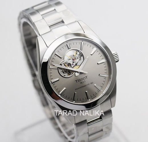 นาฬิกา TISSOT GENTLEMAN POWERMATIC 80 OPEN HEART T127.407.11.081.00