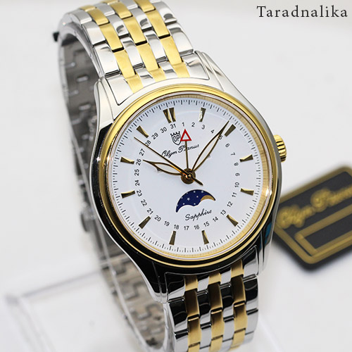 นาฬิกาข้อมือ Olym Pianus sapphire Moon phase ควอทซ์ 98022-80M-661