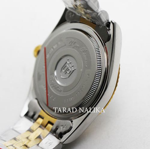 นาฬิกา Olym pianus sportmaster sapphire 89322-616 สองกษัตริย์ หน้าปัดดำ