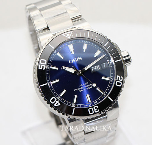 นาฬิกา Oris Aquis 500 m. ฺBig Day Date 75277334135