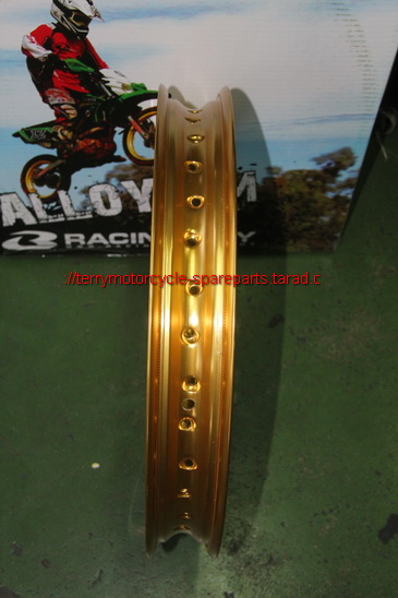 วงล้อ อลูมิเนียม US Racing Boy 1.60-17 และ 1.85-17 สีทอง, ดำ ฯลฯ ...