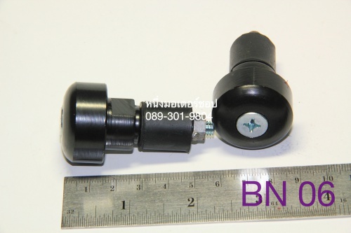 ปลายแฮนด์ ตุ้มน้ำหนักปลายแฮนด์ BN06 Honda Yamaha Suzuki Kawasaki ดำ