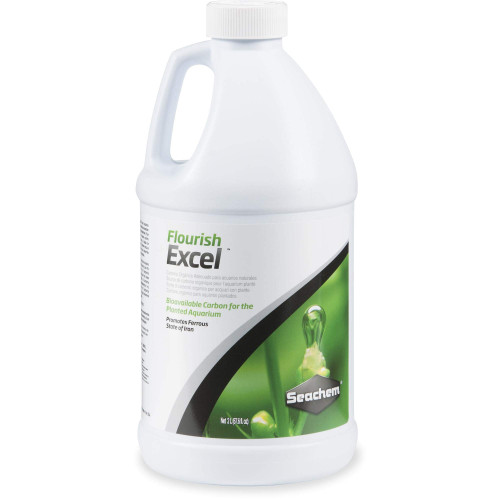 Seachem Flourish Excel คาร์บอนน้ำ กำจัดตะไคร่ขนดำ ตะไคร่เส้นผม ขนาด 2L /4L