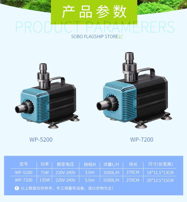 ปั้มน้ำ Sobo WP-5200