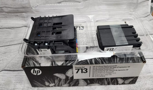 HP 713 3ED58A Printhead Replacement Kit ชุดหัวพิมพ์ T230 650