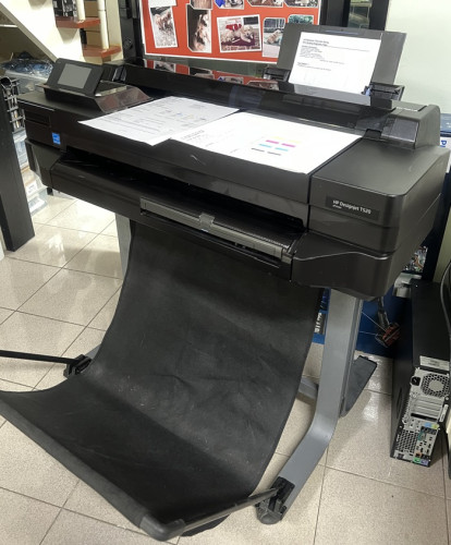 HP DesignJet T230 ขนาด 24 นิ้ว Printer 5HB07A รองรับงานพิมพ์ขนาด A1,A2 ...