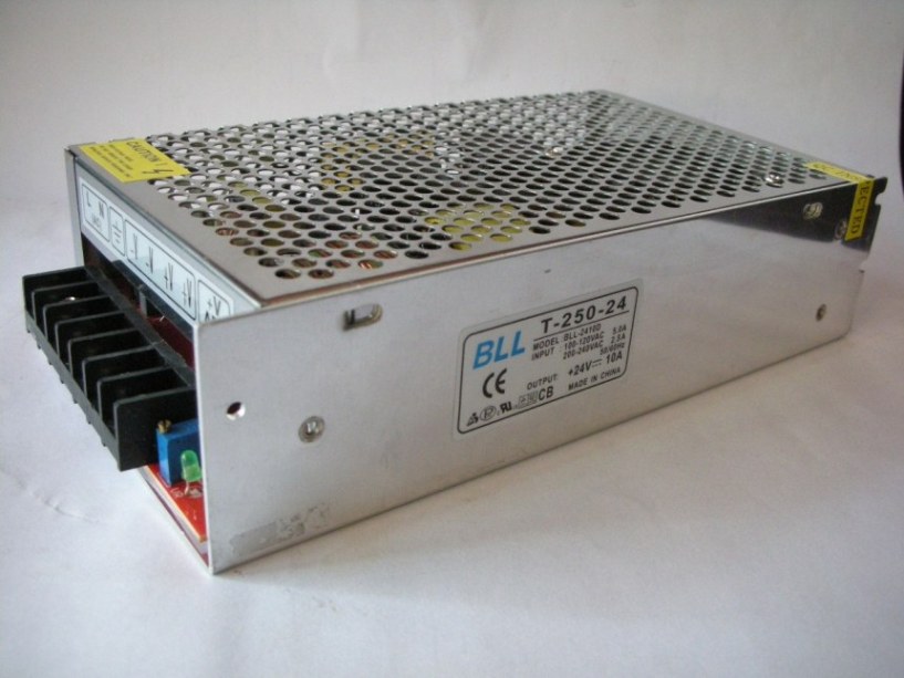 220 Vac to 24Vdc Switching Power Supply 10 A ยี่ห้อ BLL