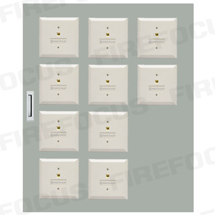 10 Modules Local Box Module Panel with wiring terminal