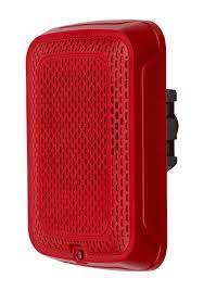 SYSTEMSENSOR Speaker, Wall, Red. model SPRL