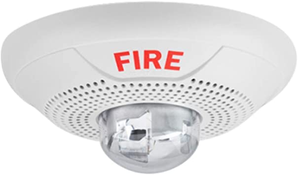 SYSTEMSENSOR Speaker / Strobe, Ceilling, Selectable Cendela, White ...