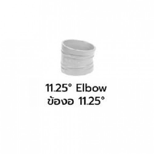 MECH model.105 Galvanized Elbow 11.25' Groove UL/FM