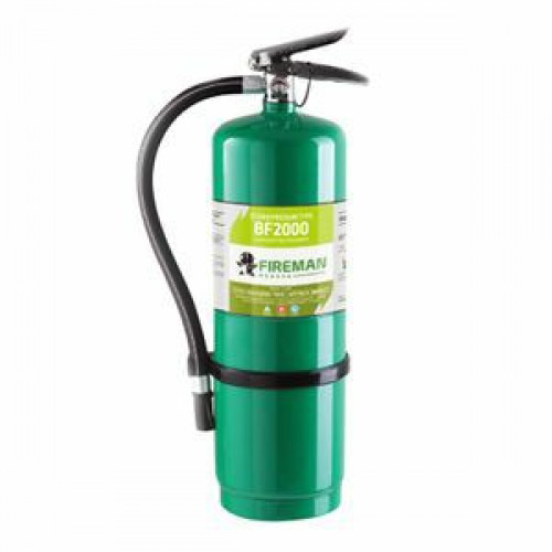 FIREMAN รุ่น BF2000 ถังดับเพลิงน้ํายาเหลวระเหย BF2000 Non-CFC ขนาด 15 ปอนด์