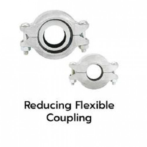 MECH model.1NR Galvanized Reducing Flexible Coupling UL/FM