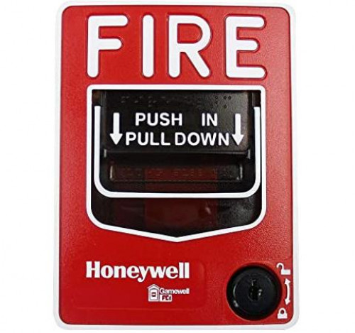 NOTIFIER NBG12/J Dual action lexan station, red, terminal block, Hex ...