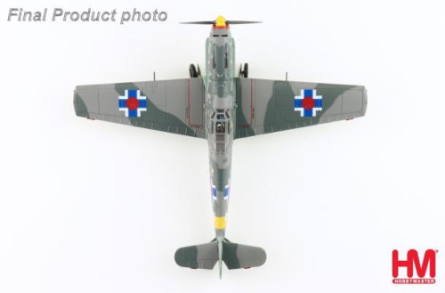 Hobby Master 1:48 BF109E-3"Jan Reznak"HA8724 [Width 20 Length 18 Height ...