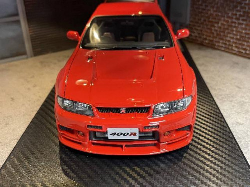 IG2253 1:18 Nismo R33 GT-R 400R Red [Width 10 Length 25 Height 7 cms]