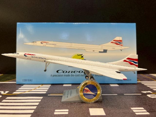 ARD by Inflight 1:200 British Concorde G-BOAG ARDBA141 [Width 13 Length ...