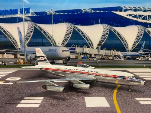 Inflight B880JAL021PR 1:200 Japan Convair 880M (22M-22)JA8021 [Width 18.5 Length 20 Height 5.5 cms]