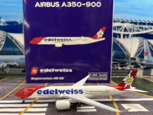 Phoenix 1:400 Edelweiss A350-900 HB-IHC PH1945 [Width 16 Length 16.5 ...
