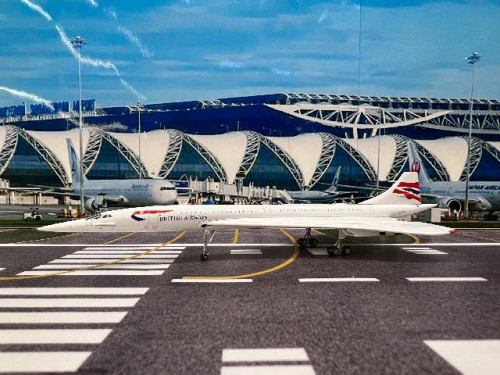ARD by Inflight 1:200 British Concorde G-BOAG ARDBA141 [Width 13 Length ...