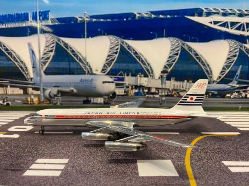 Inflight B880JAL021PR 1:200 Japan Convair 880M (22M-22)JA8021 [Width 18.5 Length 20 Height 5.5 cms]